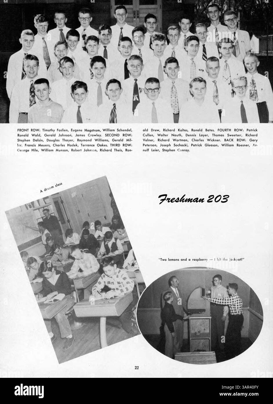 The Delta 1954 Yearbook from De La Salle chronicles the 1953-1954 ...