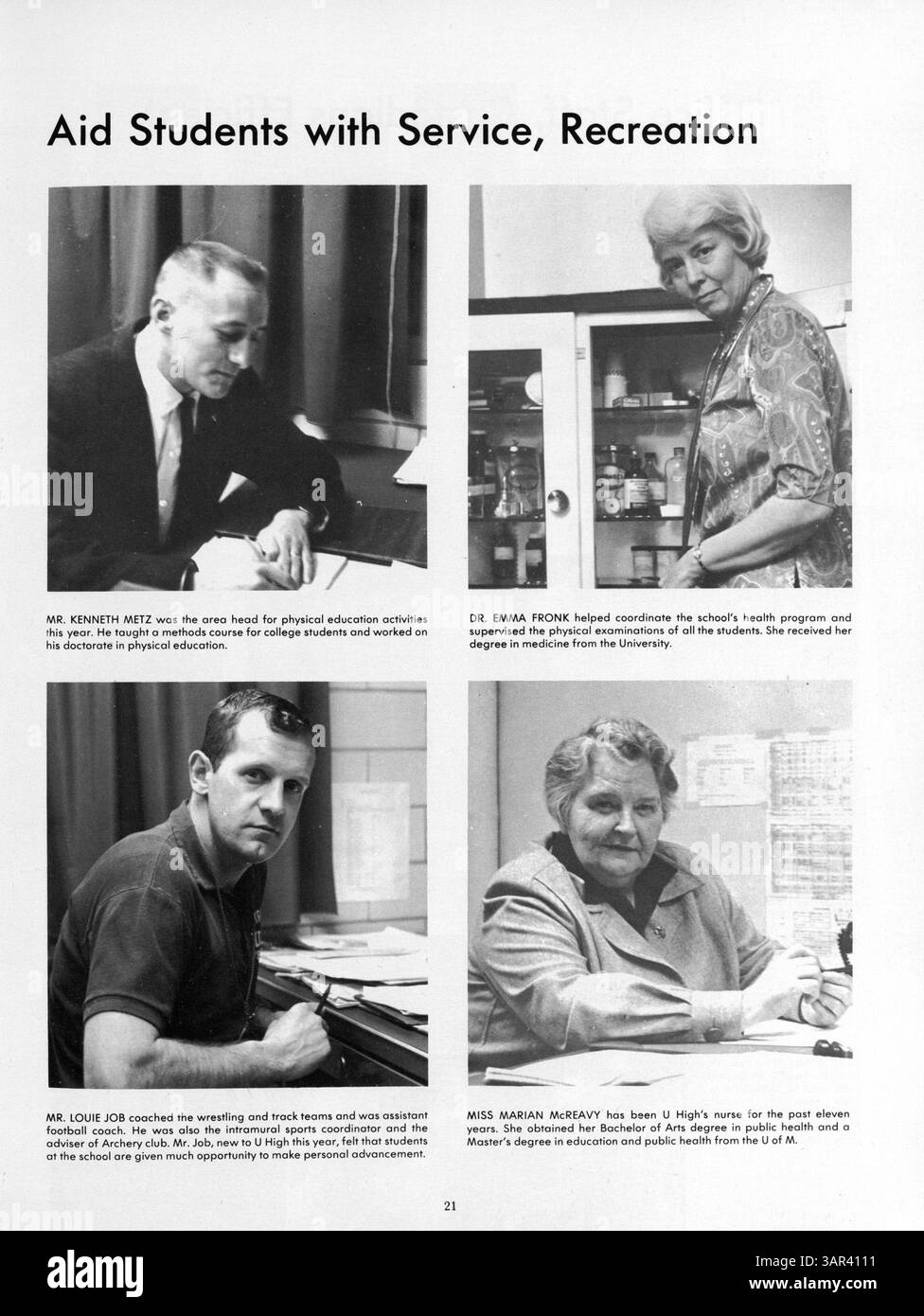 This high school annual from University High School in 1966 showcases ...