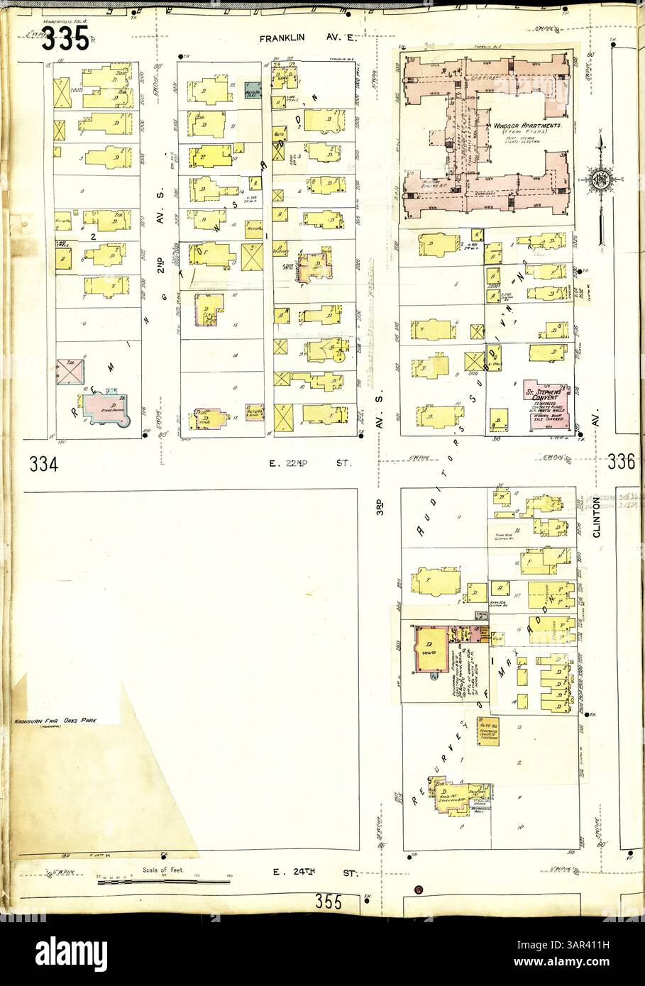 The Sanborn Insurance Maps from 1912 to 1930 track Minneapolis' growth ...