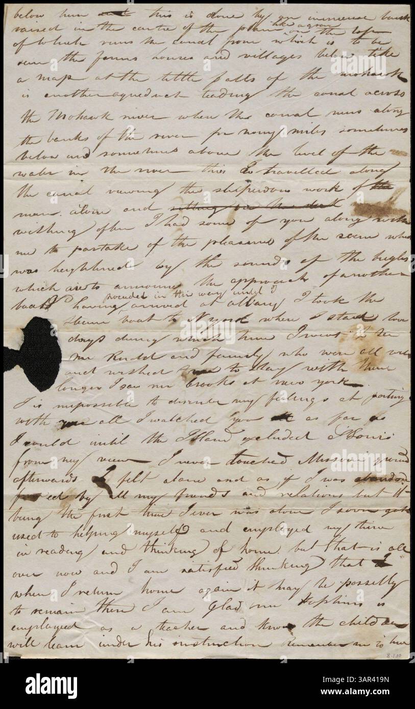 This letter, signed by William Clark in St. Louis on July 3, 1825 ...