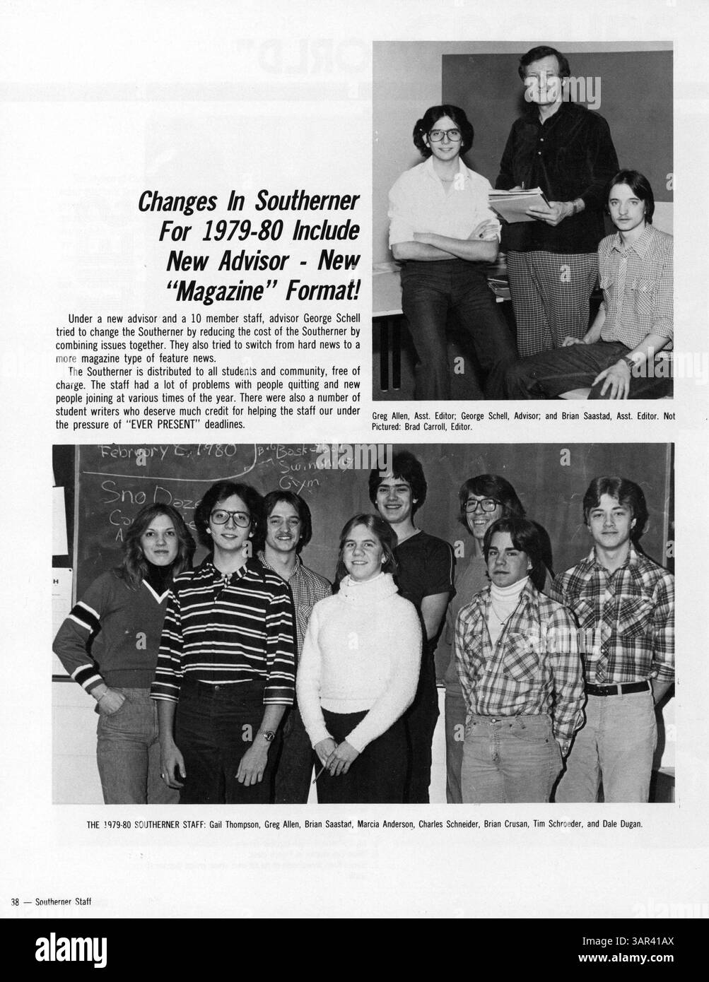 The 1980 South High Yearbook captures the highlights of students ...