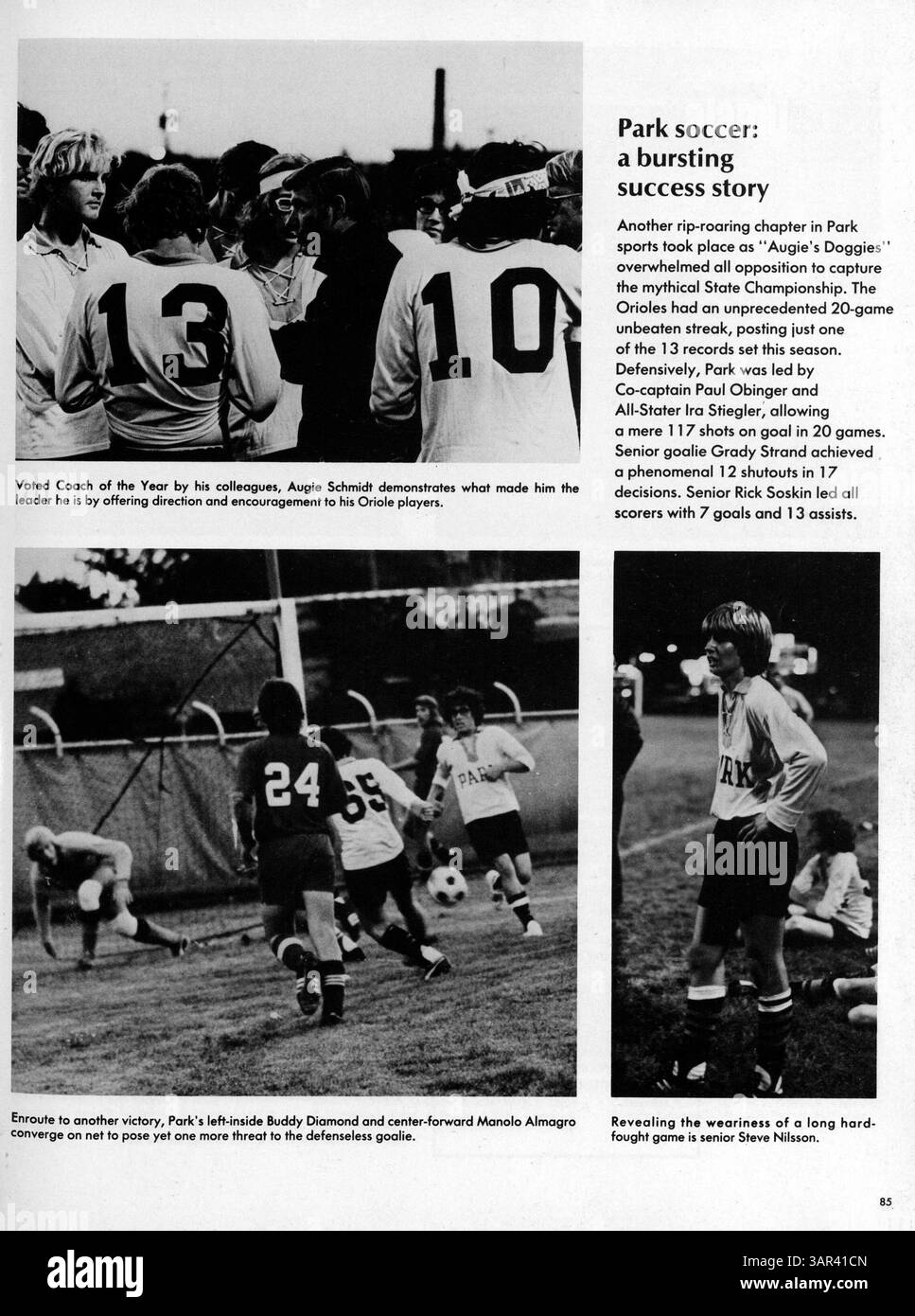 The 1974 Echowan yearbook from St. Louis Park High School documents the ...