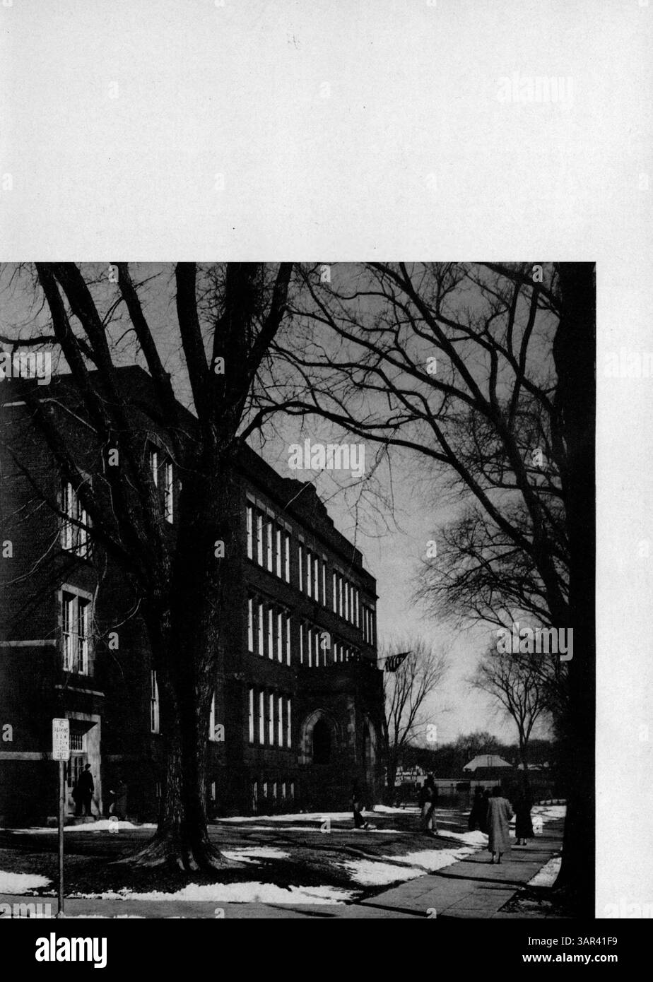 The 1951 North High Yearbook captures the students, teachers, clubs ...