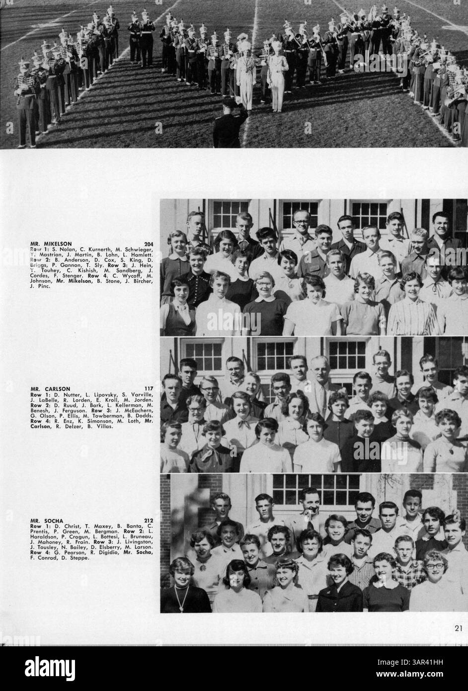 The 1955 edition of the Cardinal yearbook from Marshall High School ...