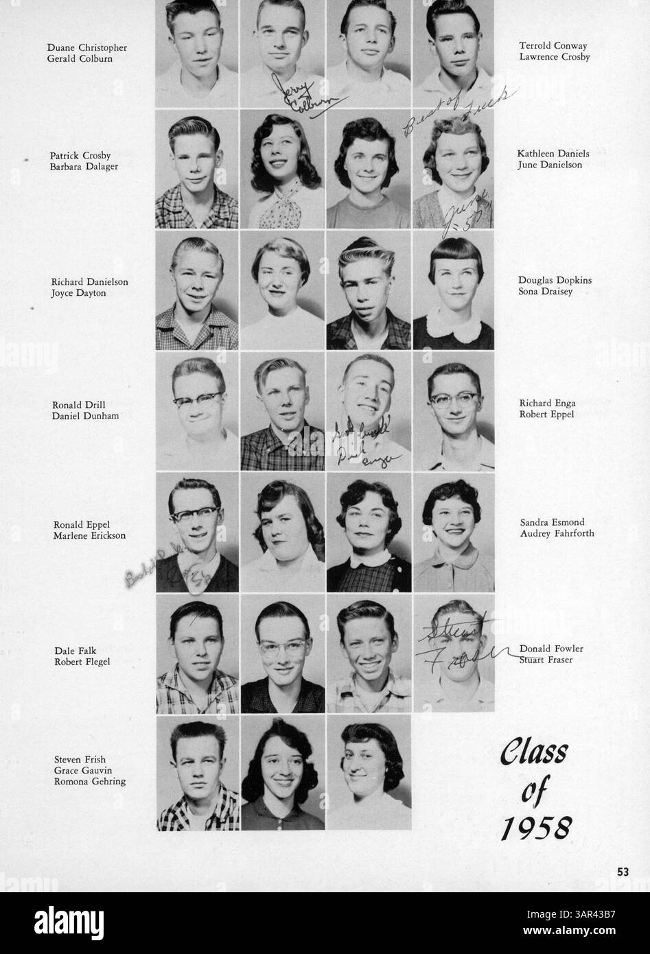 The 1957 Aurean yearbook from Richfield High School highlights the ...