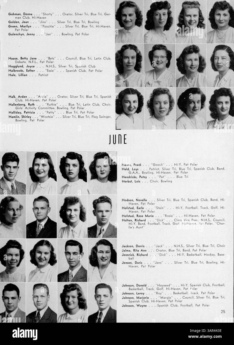 This high school yearbook from Patrick Henry High School, titled ...