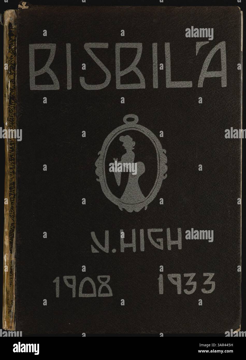 A 1933 high school yearbook capturing the highlights of students ...