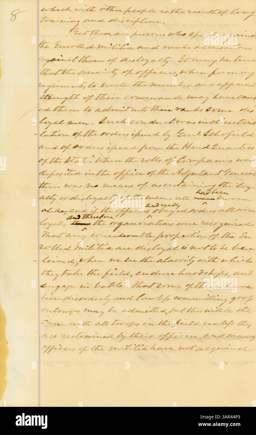 On June 15, 1863, Hamilton R. Gamble addressed the Missouri ...