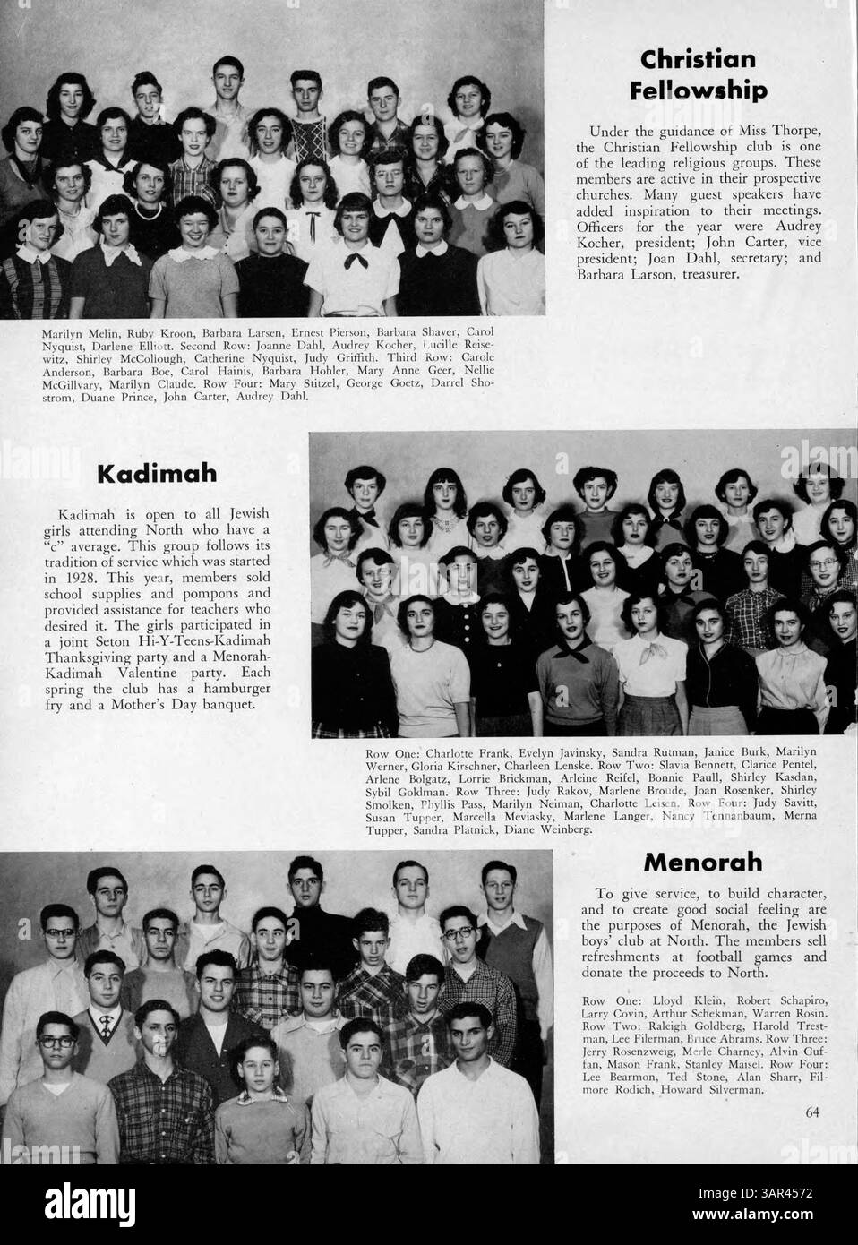 This 1950 'Polaris' yearbook from North High School captures student ...