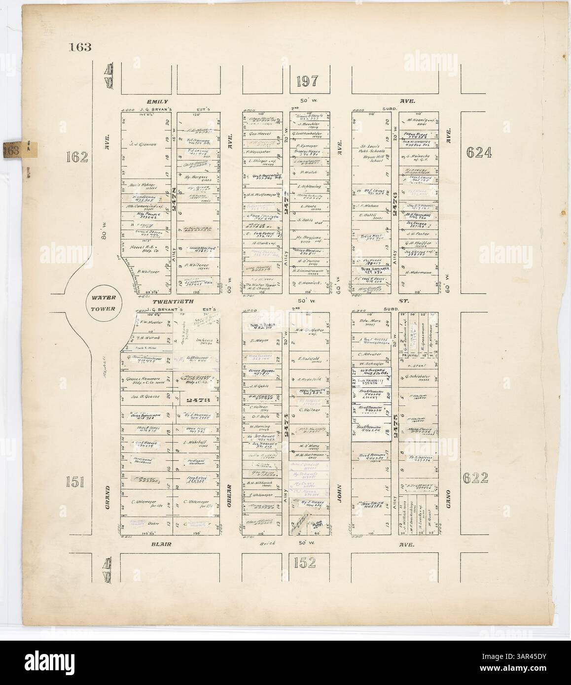This volume of the Atlas of the City of St. Louis contains maps ...