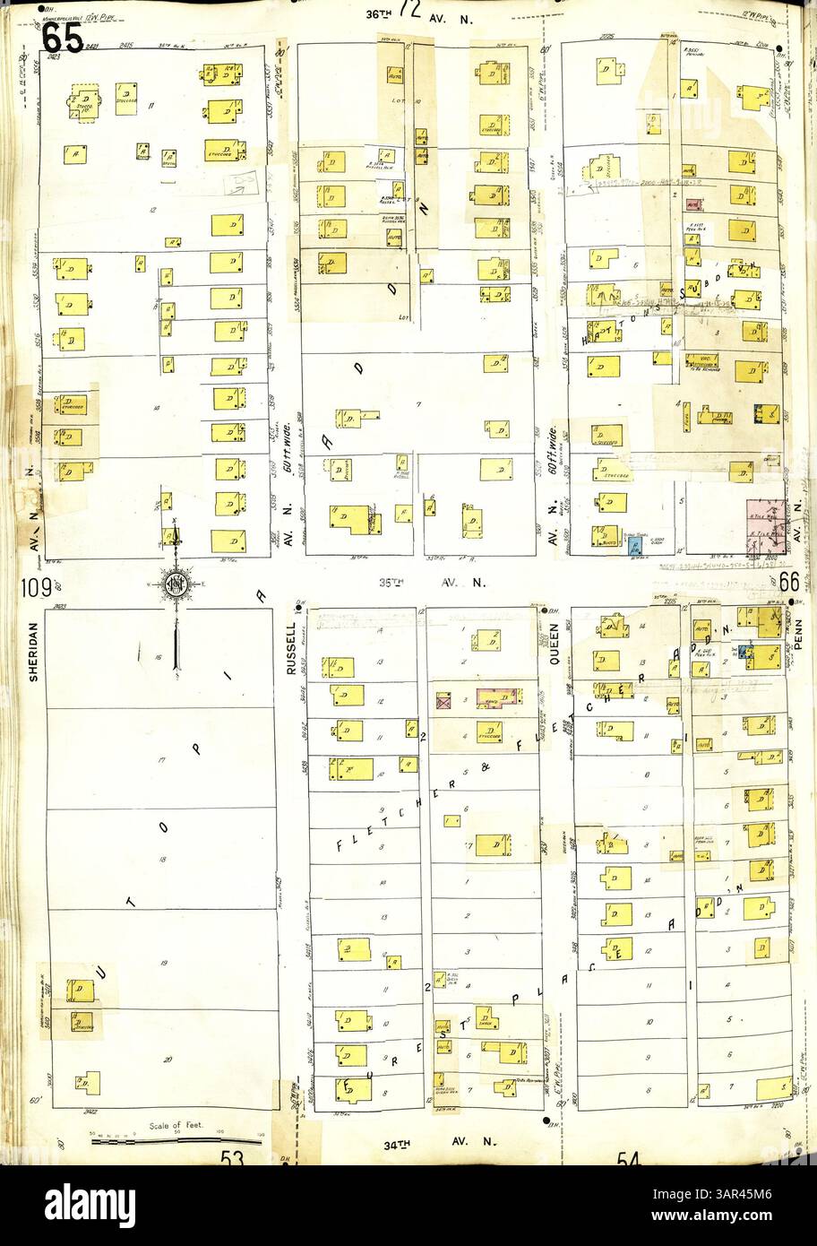 These detailed Sanborn Insurance Maps track the growth of Minneapolis ...
