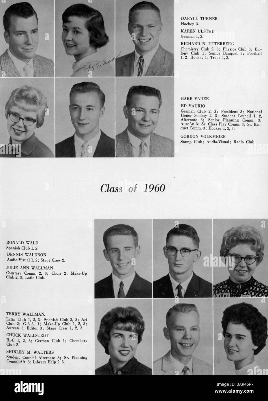The Aurean Yearbook of 1960 from Richfield High School chronicles the ...