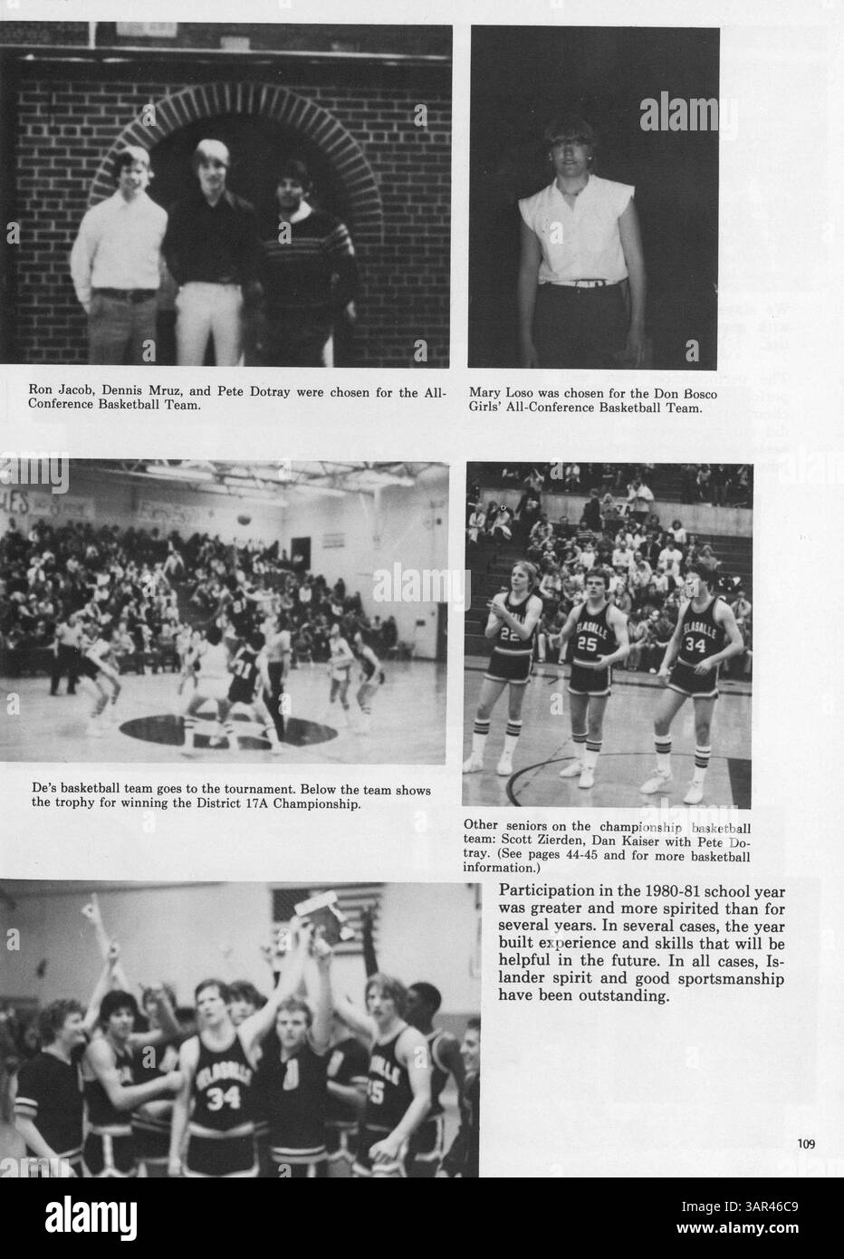 De La Salle High School's 1981 'Delta' yearbook reflects the key academic, athletic, and social ...