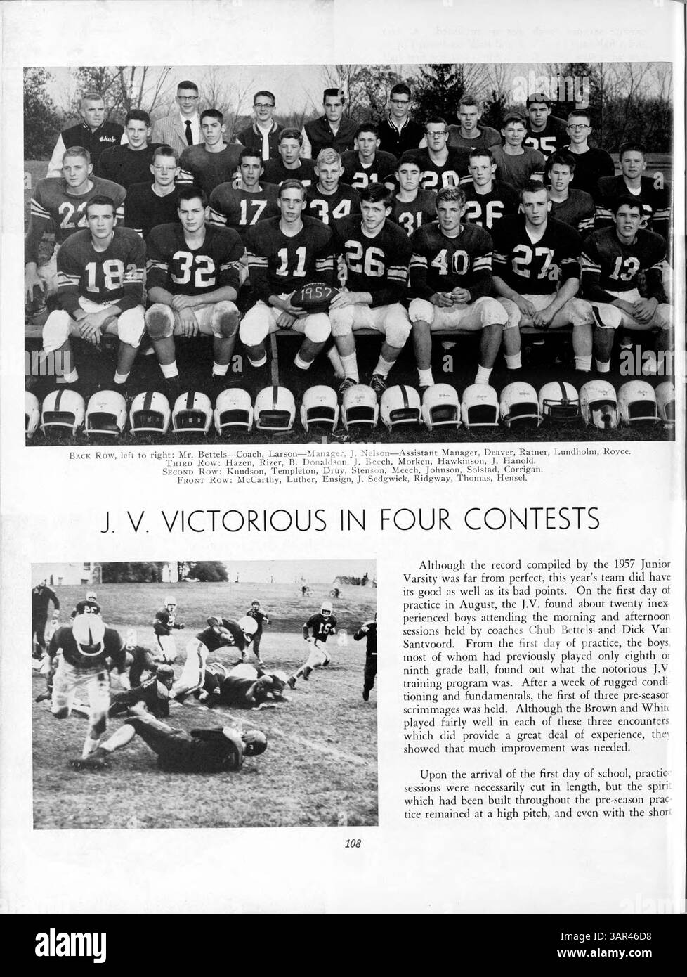 The 1958 Blake Yearbook documents key moments from the 1957-1958 school ...