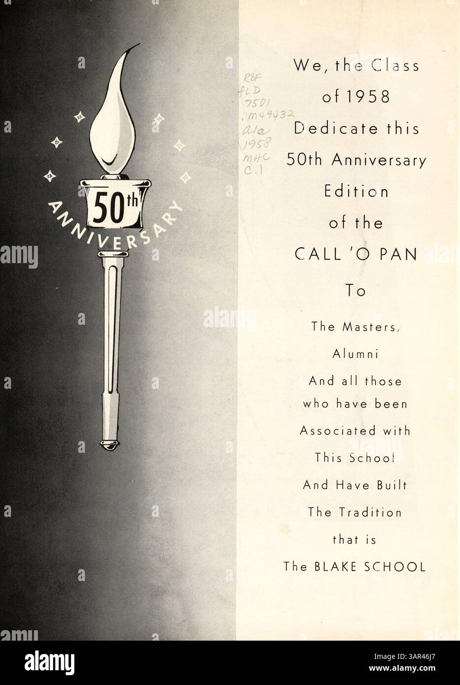 The 1958 Blake School yearbook captures the community, including ...