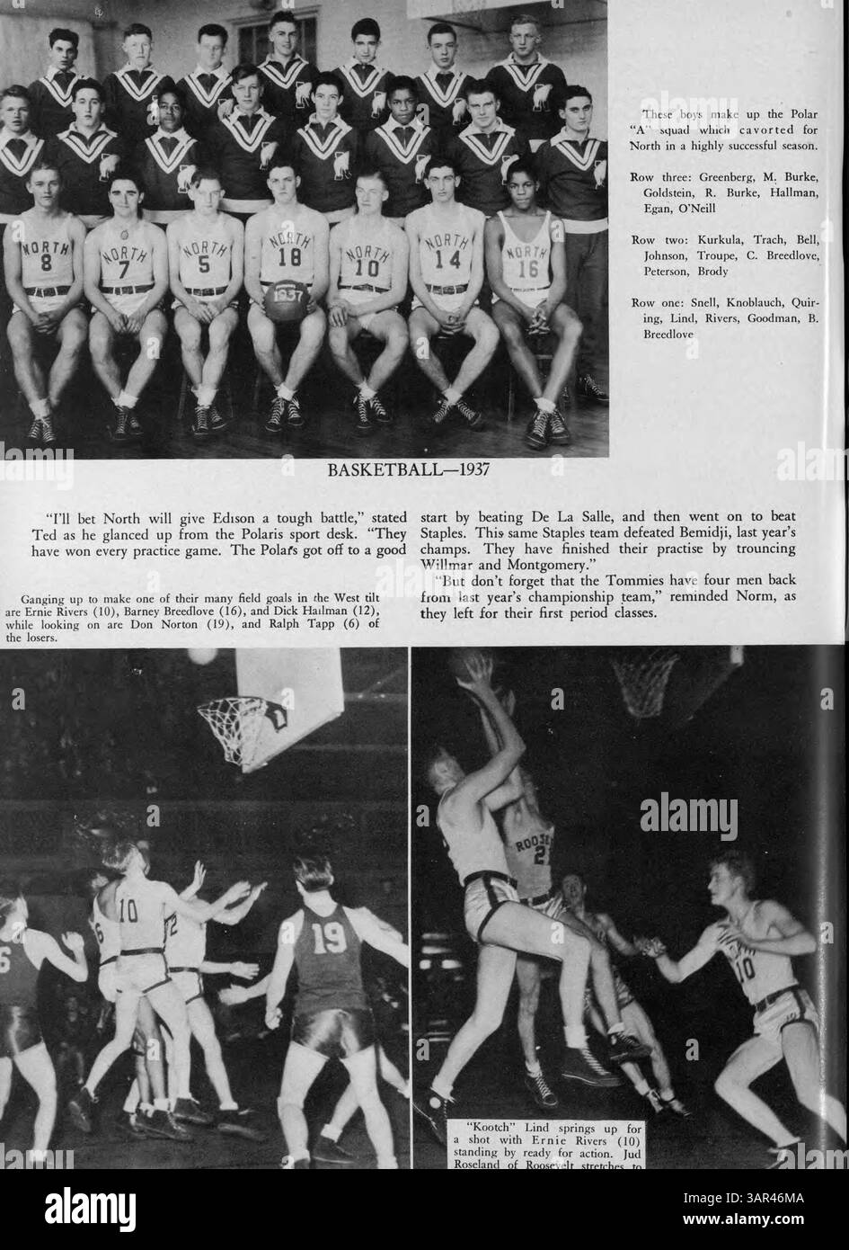 The Polaris 1937 yearbook from North High School documents the academic ...
