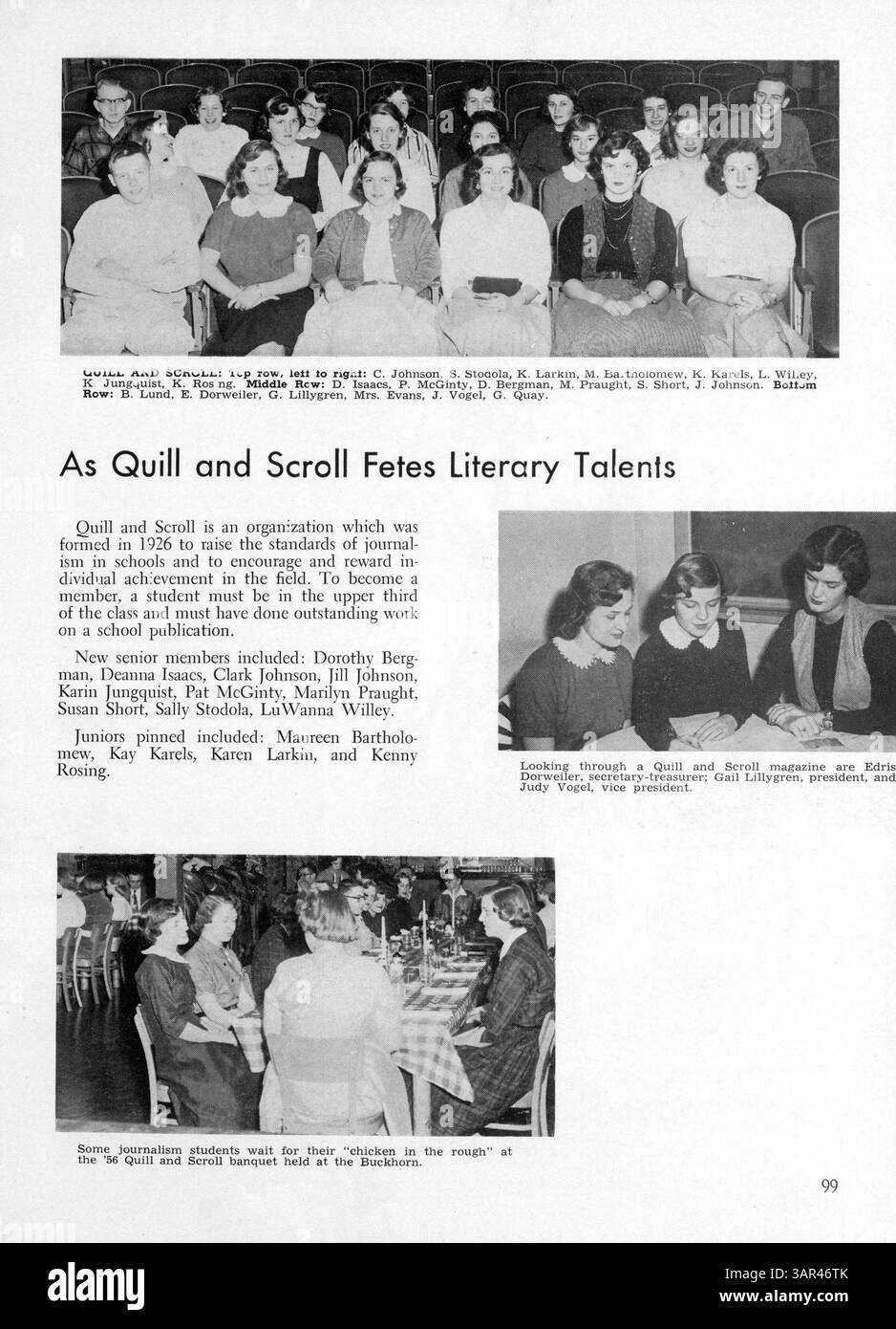 'The 1956 Wayako' Yearbook records the achievements and activities from ...