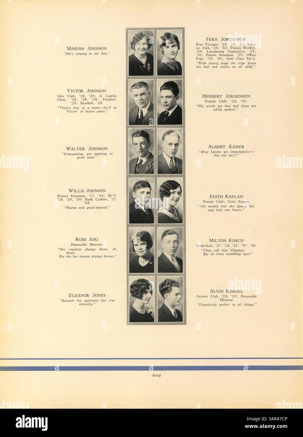 This yearbook records key moments from the 1929-1930 academic year at ...