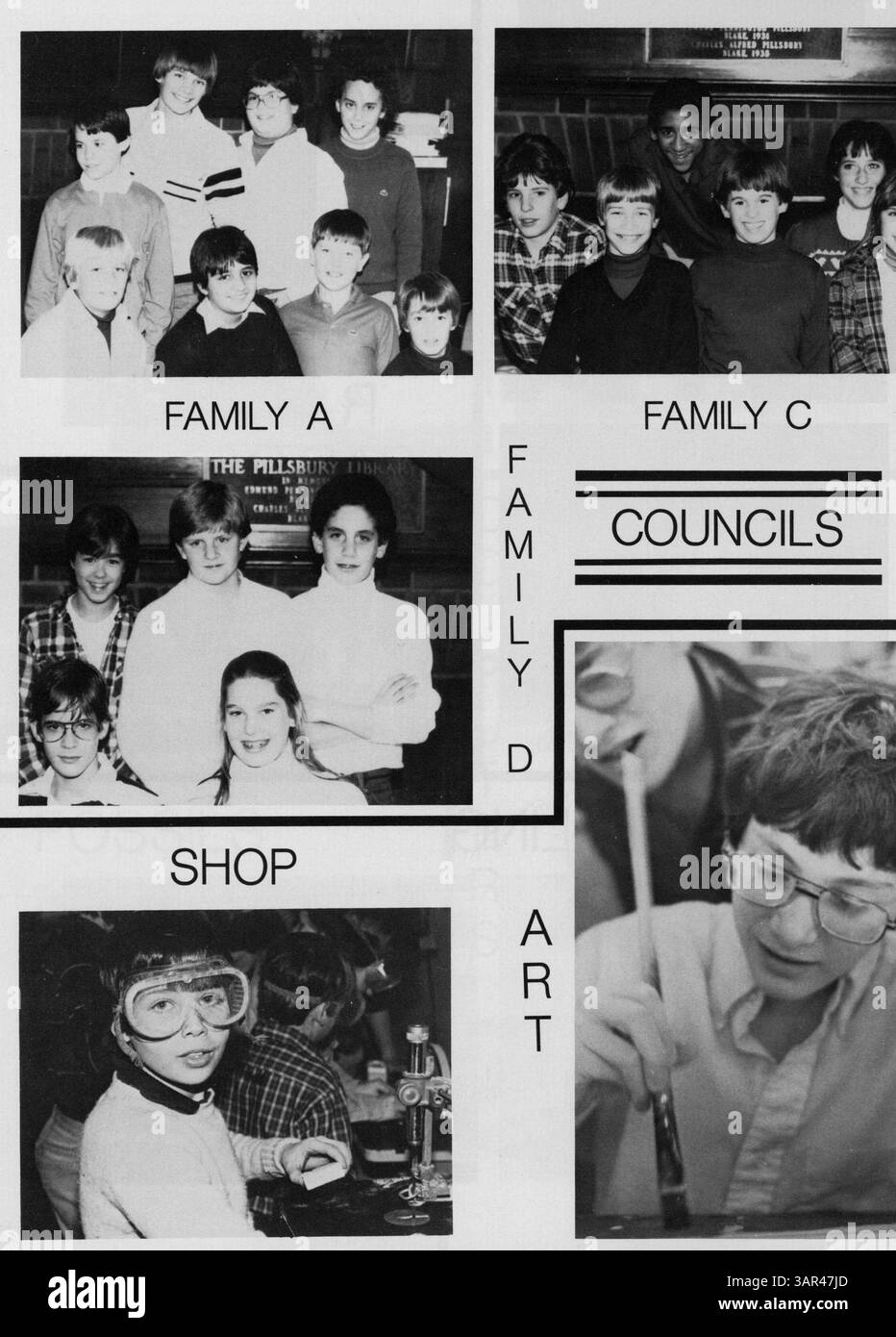 The 1983 Blake Middle School Yearbook showcases a comprehensive ...
