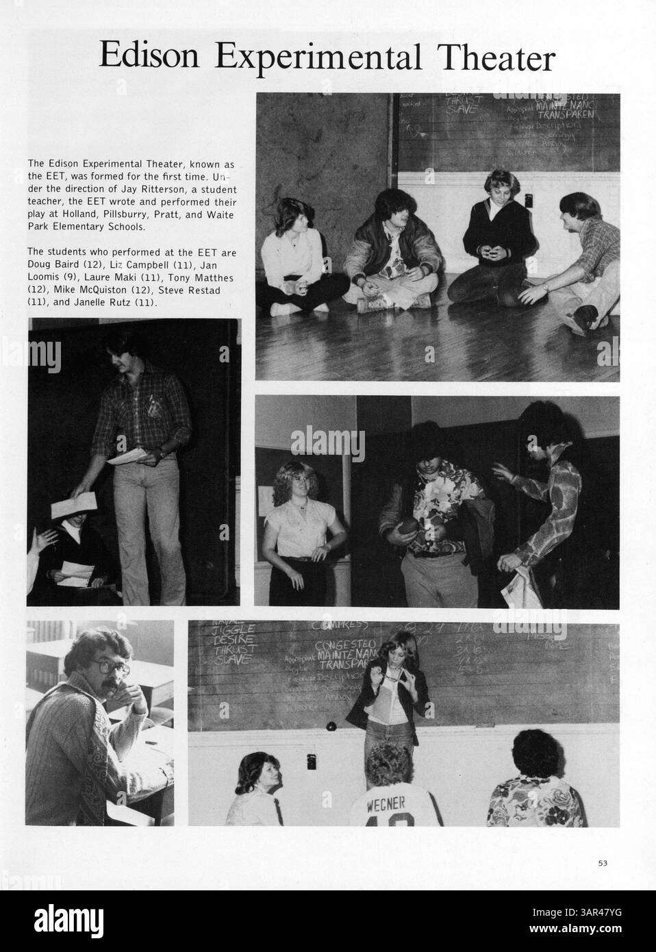 The 1980 Edison Yearbook features students, teachers, and athletic ...