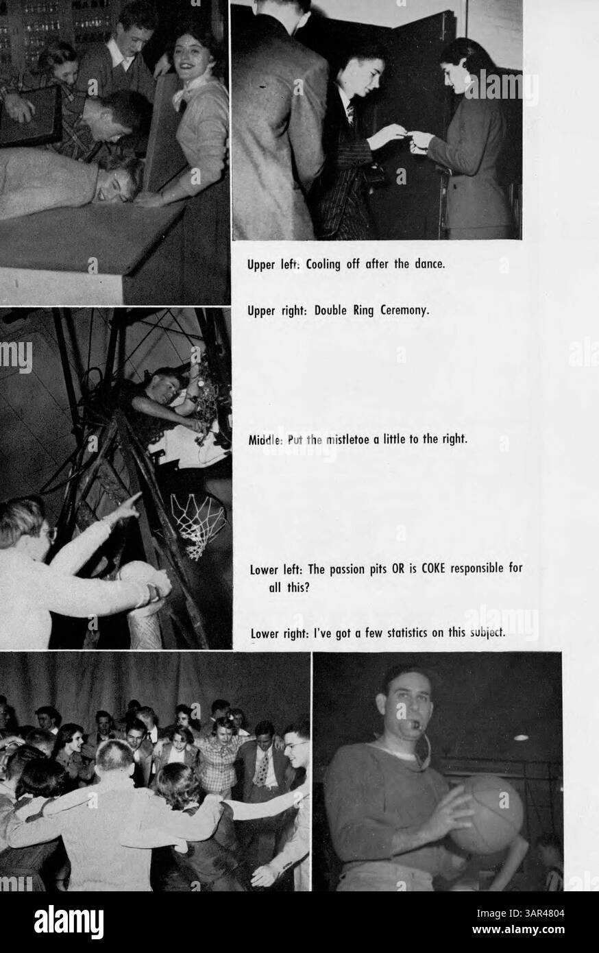 This high school annual documents the students, teachers, clubs ...