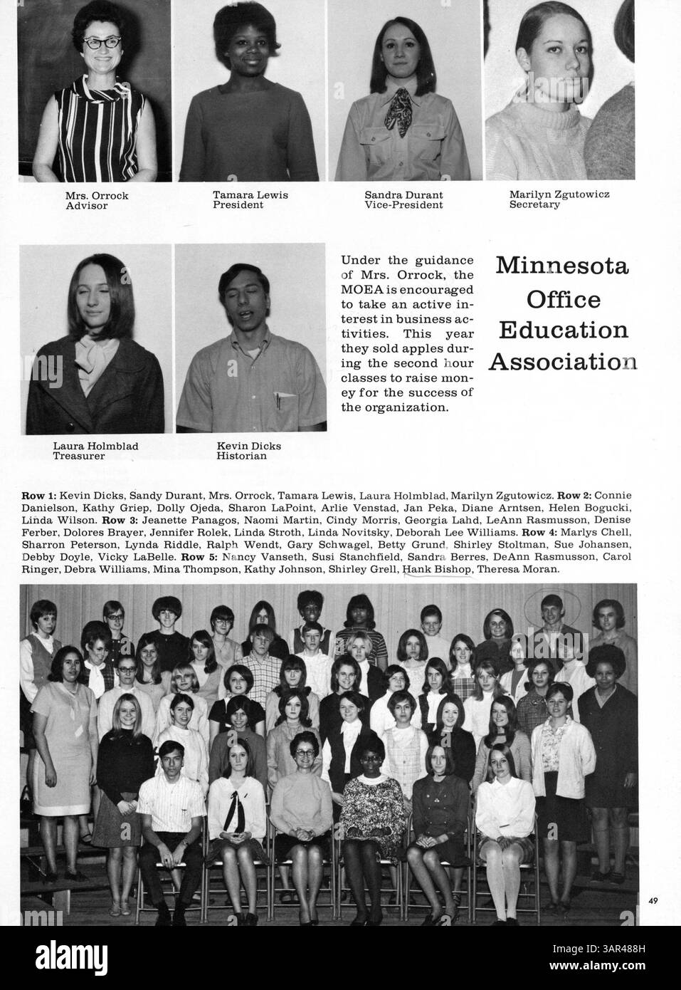 The 1969 '69 Tradewind' yearbook chronicles the major events and ...