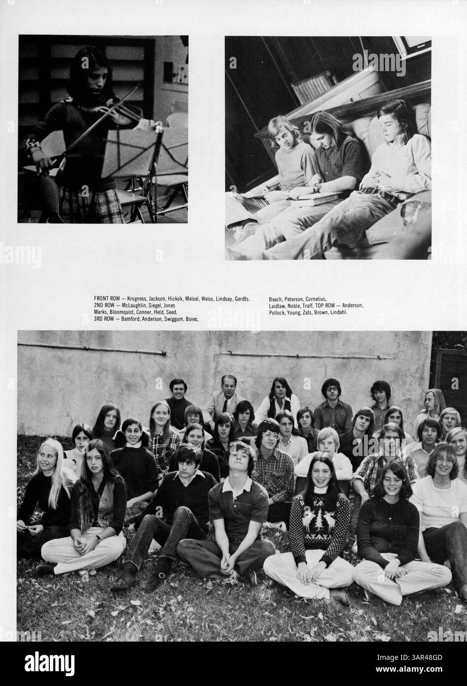 This 1975 high school yearbook, 'Bravura,' from Blake School in ...