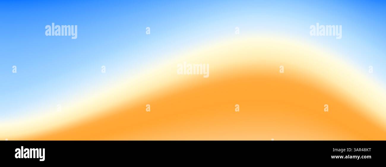 Calm beach gradient background. Abstract ocean coast concept. Smooth ...