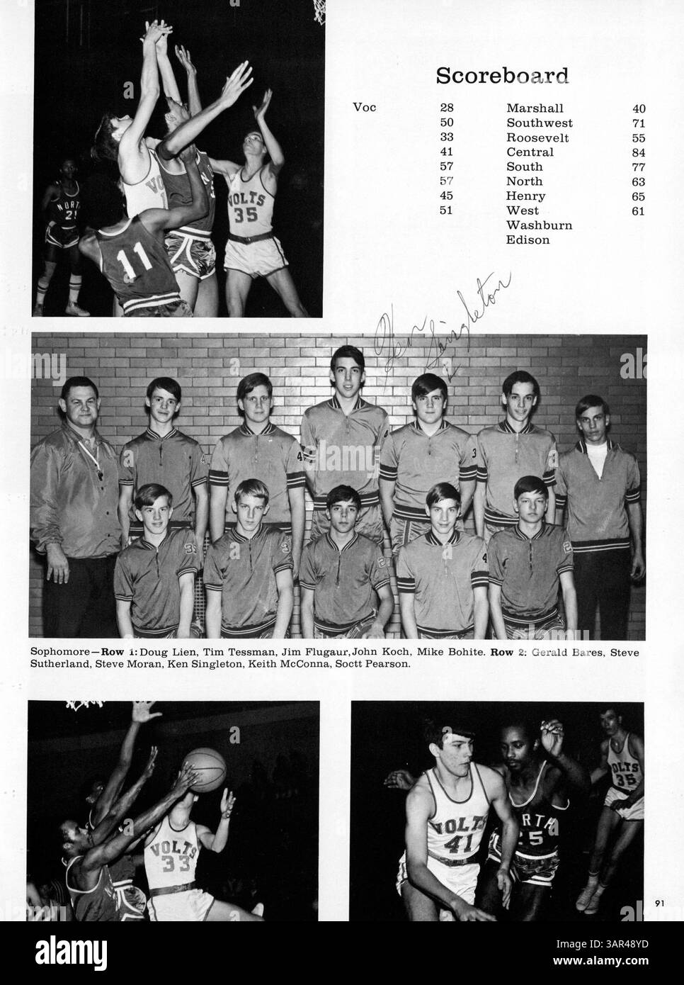 The '69 Tradewind' yearbook from 1969 highlights students, teachers ...