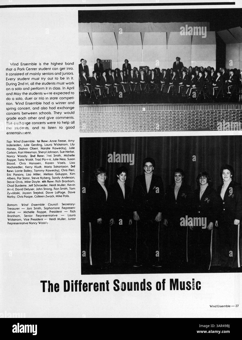 The 'Signs of the Times' 1984 yearbook from Park Center High School ...