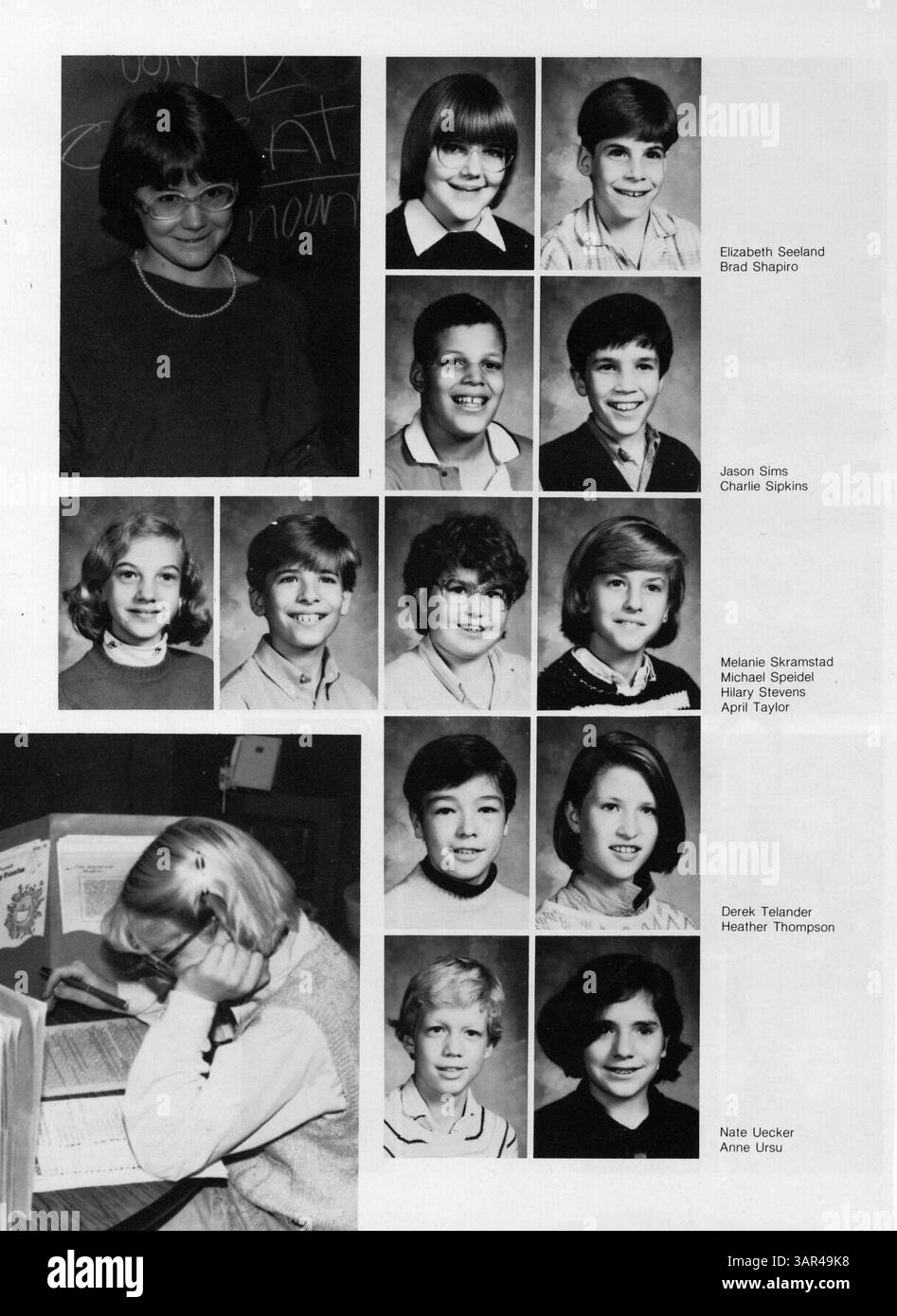 This yearbook from Blake Middle School captures the students, teachers ...