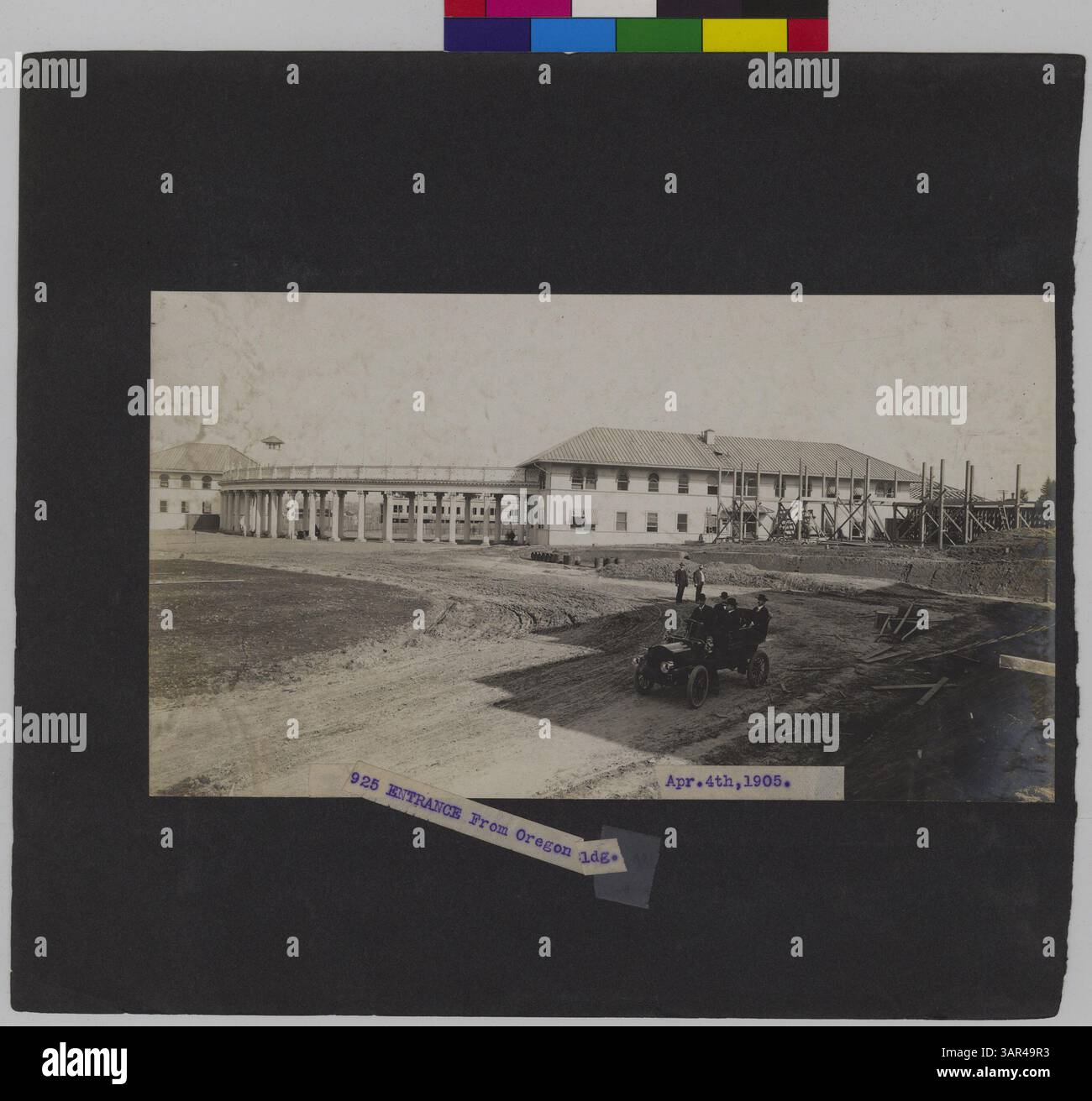 Photograph of the entrance to the Oregon Building, showcasing its ...