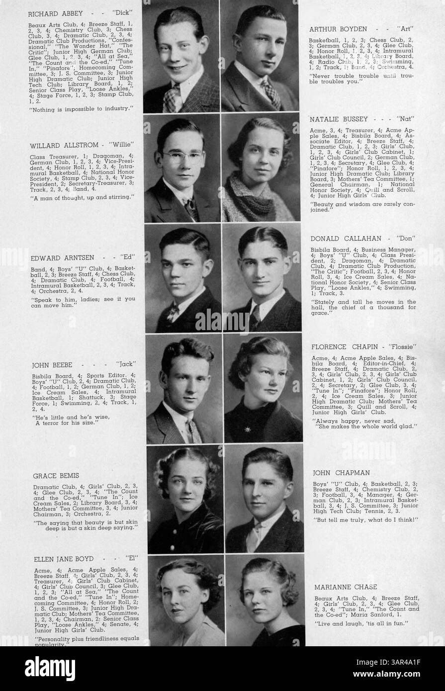 The 1936 University High Yearbook, Bisbila, highlights the memorable ...