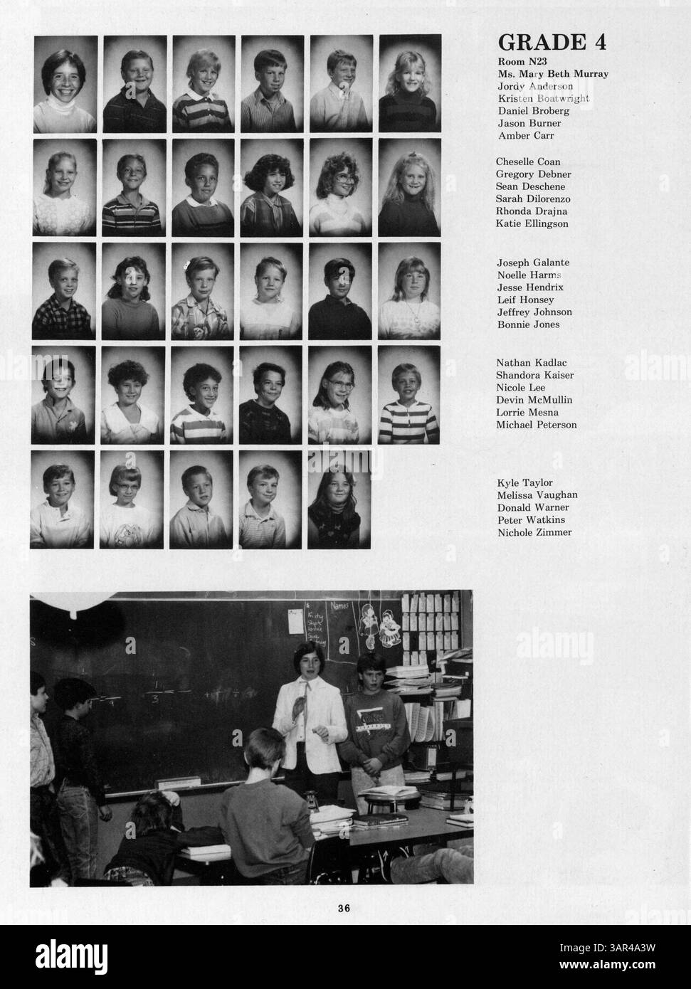 The 1988 yearbook from Oxbow Creek Elementary School documents the 1987 ...