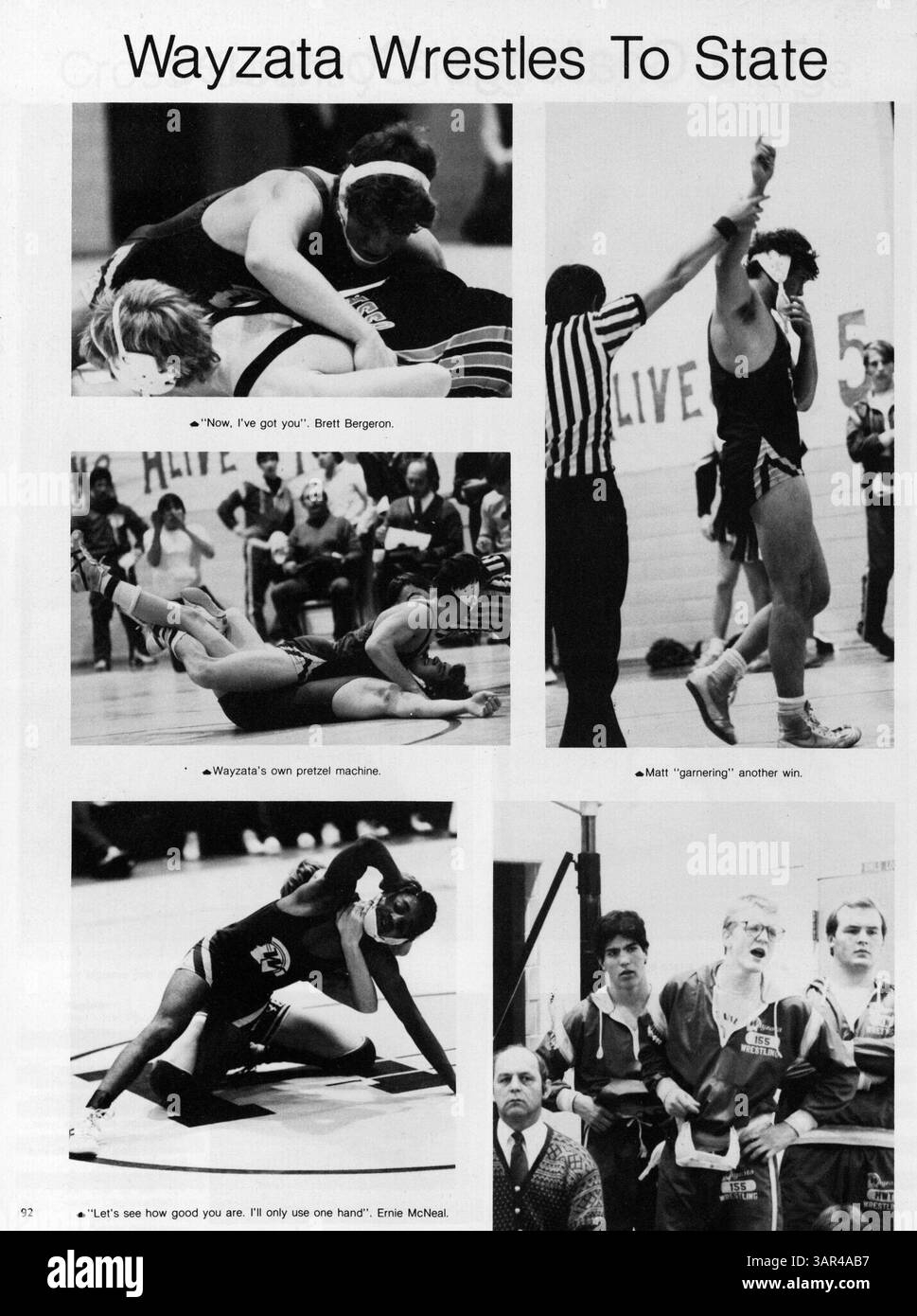 This Wayzata High School yearbook from 1985, Wayako, captures student ...