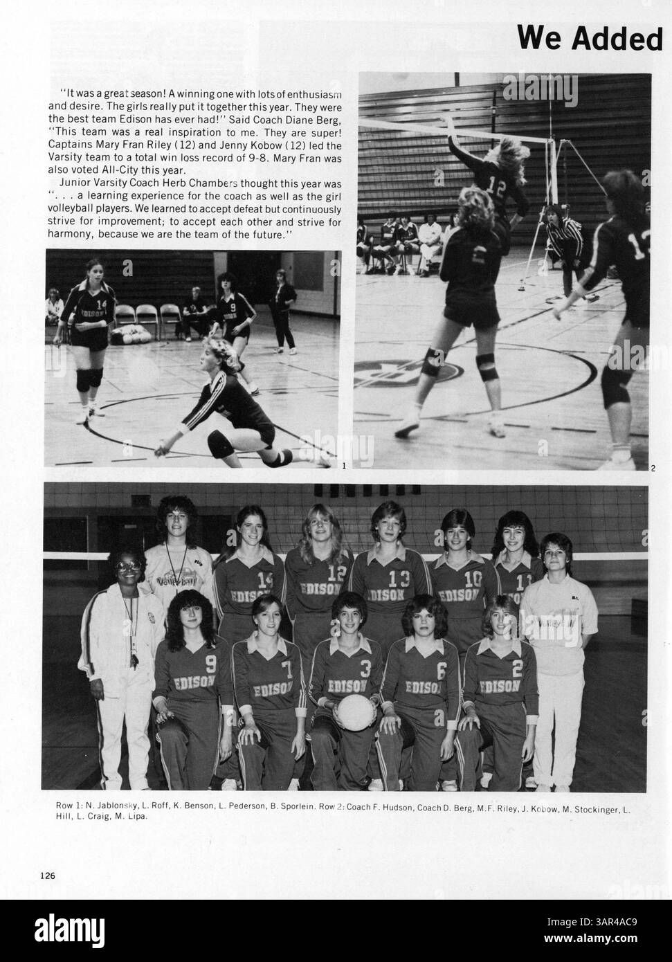 The 1983 Edison Yearbook captures the highlights of the 1982-1983 ...