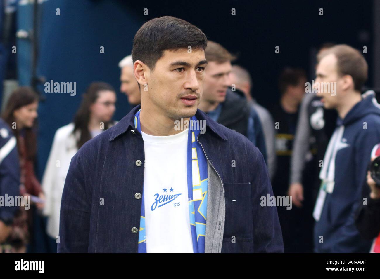 Saint Petersburg, Russia. 16th Apr, 2025. Dmitry Bivol, boxer, world ...