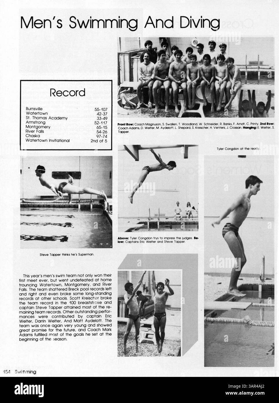 This high school annual commemorates the 1983-1984 school year at Breck ...