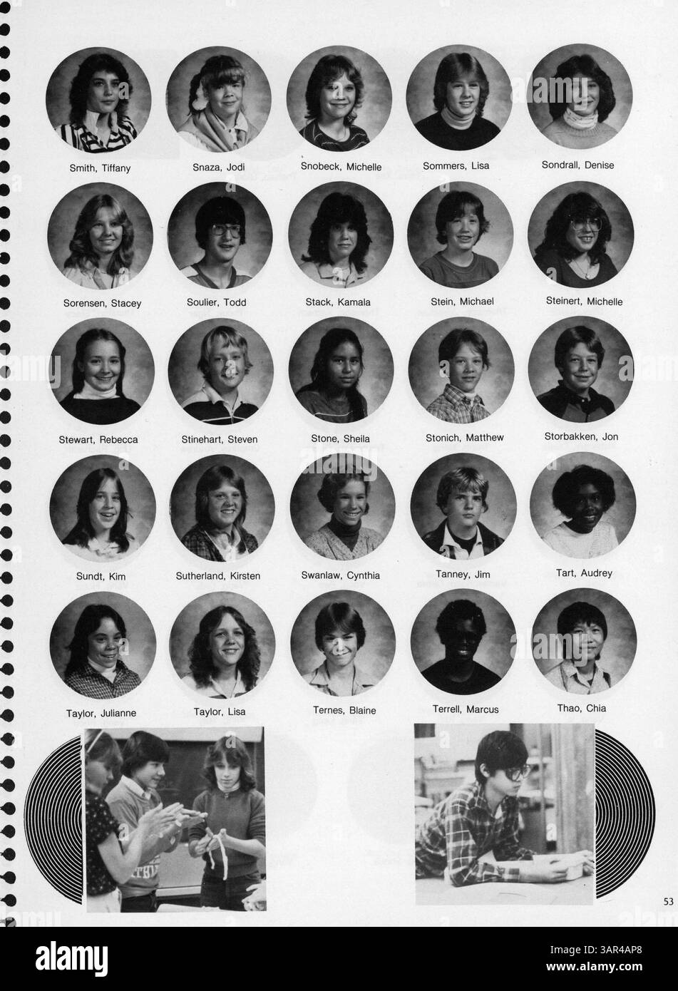 The 1983 yearbook from Folwell Junior High reflects on the school year ...