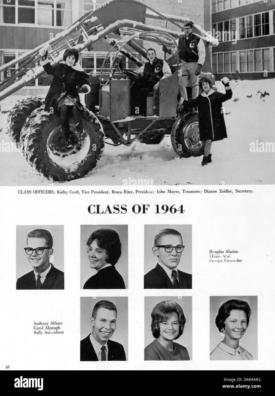 The 1964 Richfield High School yearbook records the students, teachers ...