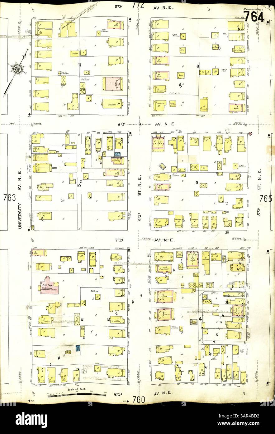 The 7th volume of the Sanborn Insurance Maps series for Minneapolis ...