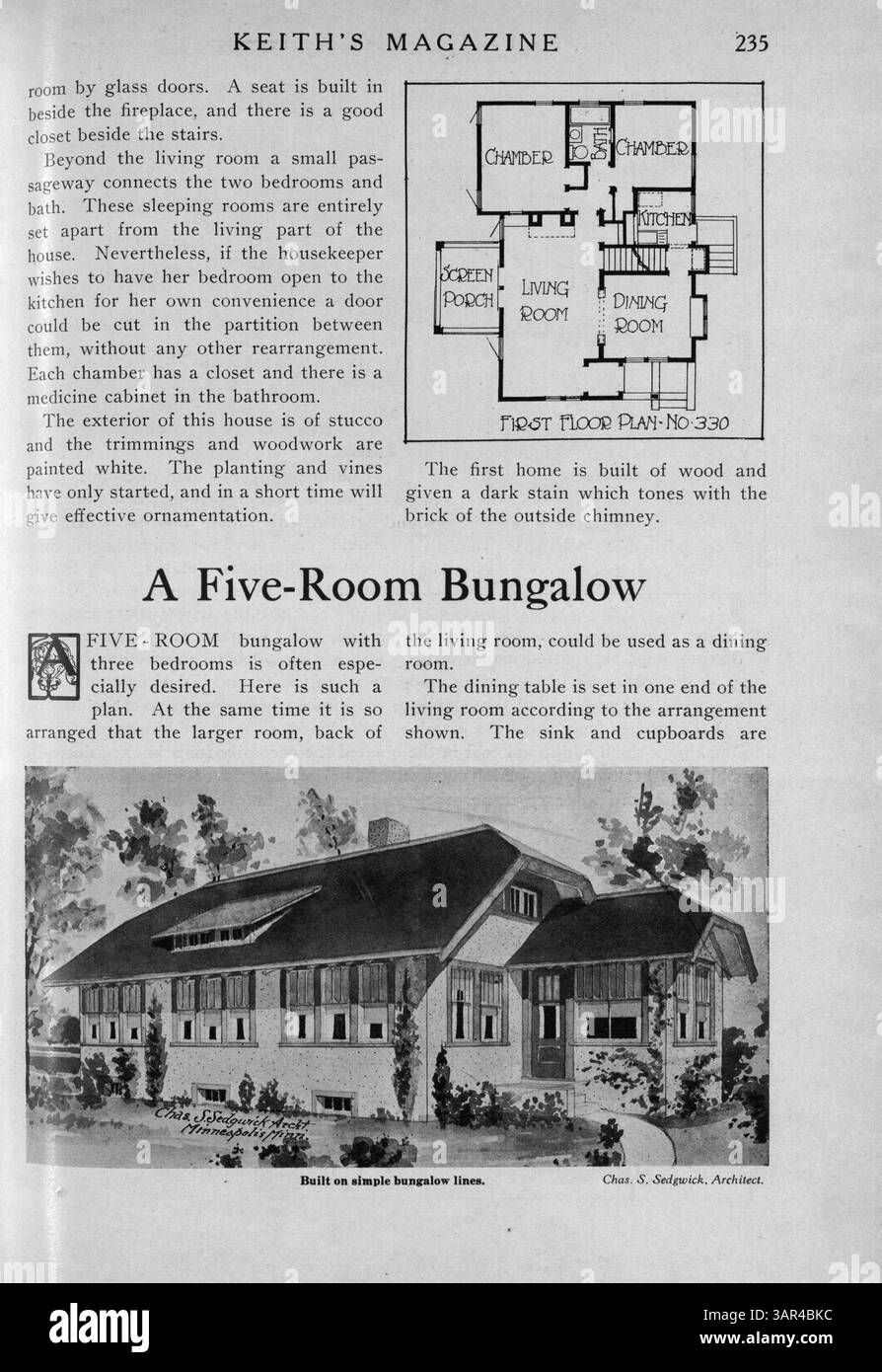 Keith's Magazine, a monthly publication by architect Max L. Keith ...