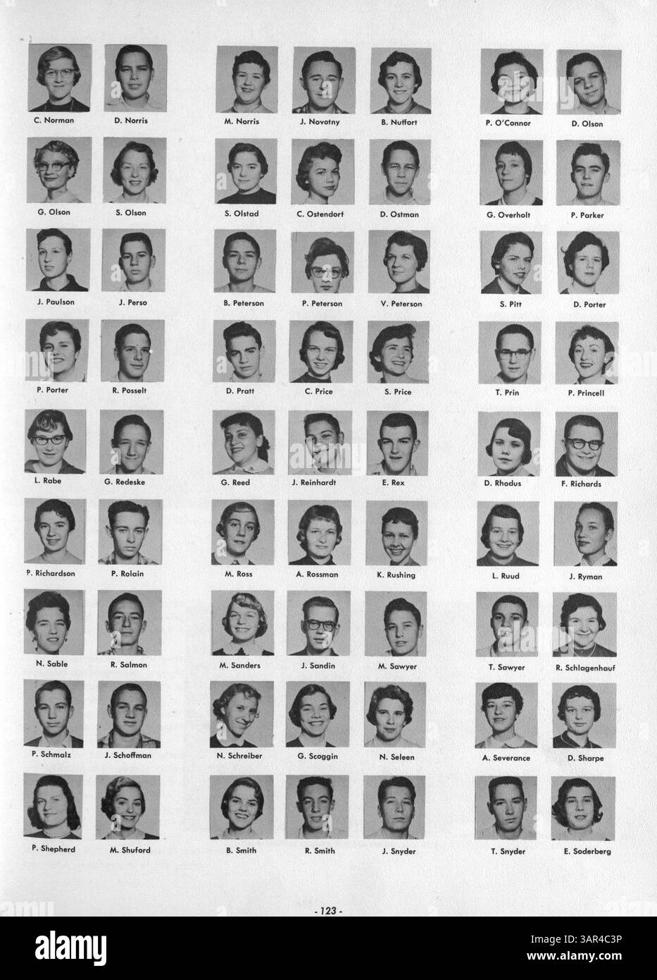 The 1957 'Whigrean' yearbook from Edina-Morningside High School ...