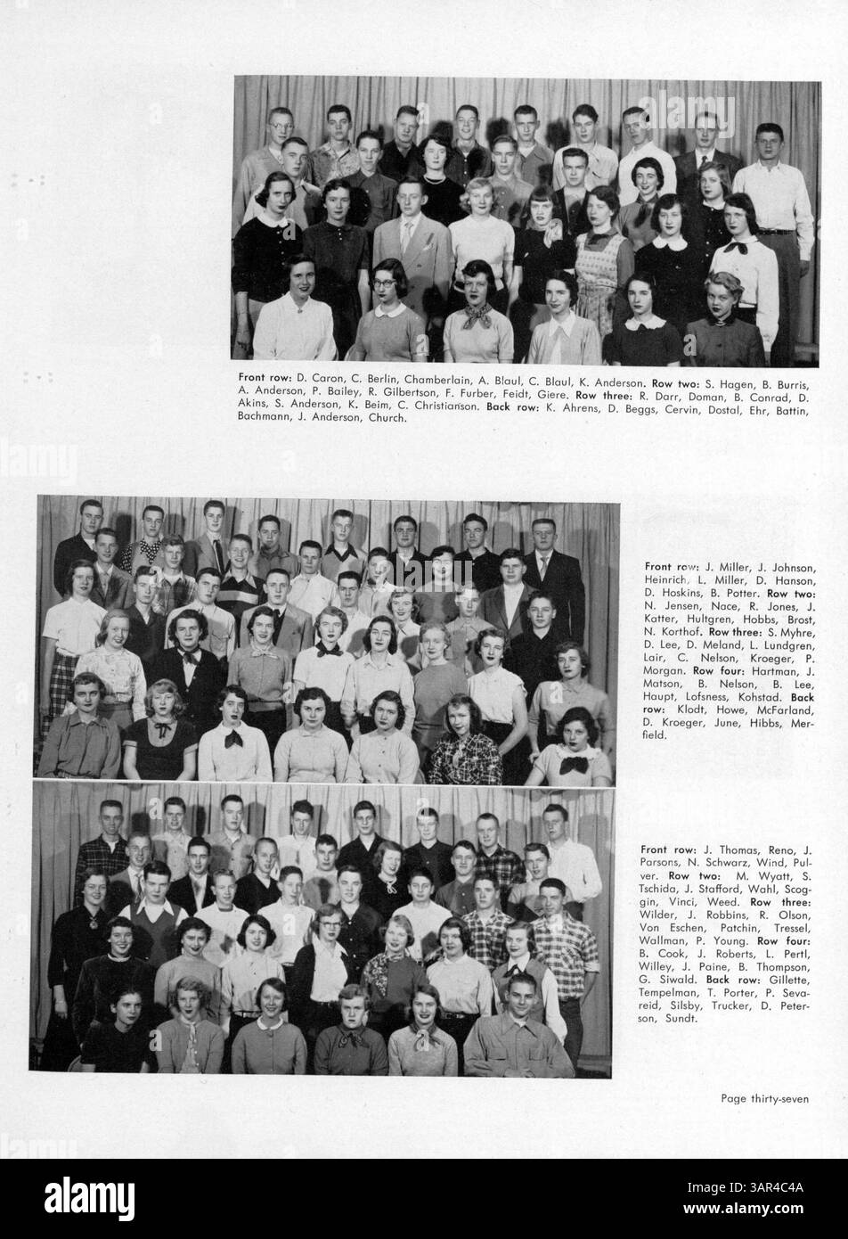 The 'Whigrean' yearbook from Edina-Morningside High School captures the students, teachers ...