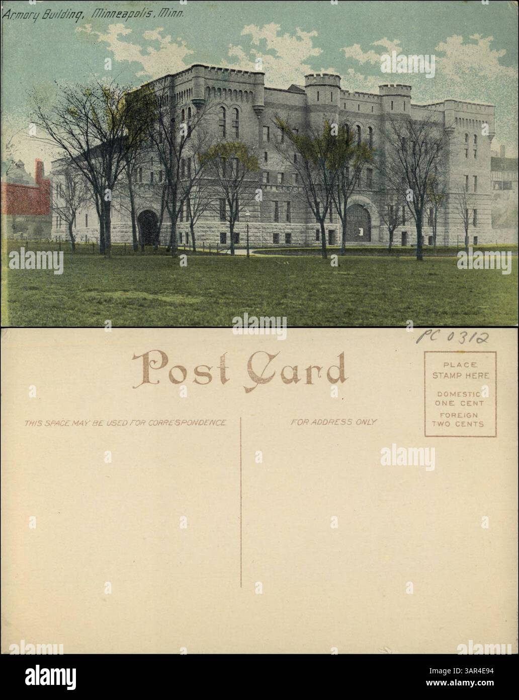 The Armory Building in Minneapolis is a historic structure, notable for ...
