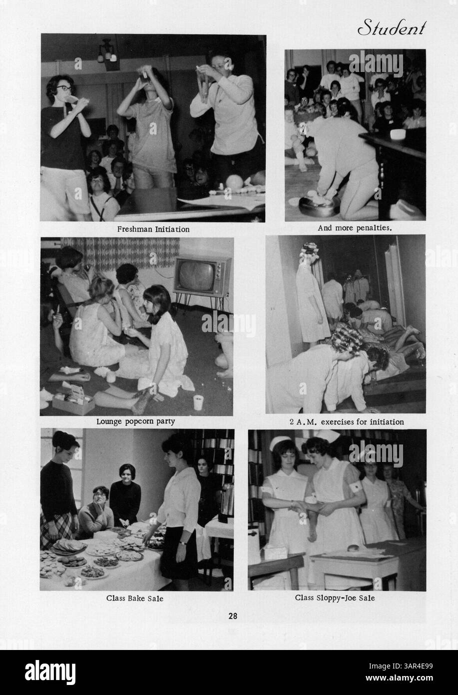The 'Lamp 66' yearbook from Hennepin General Hospital School of Nursing highlights the academic ...