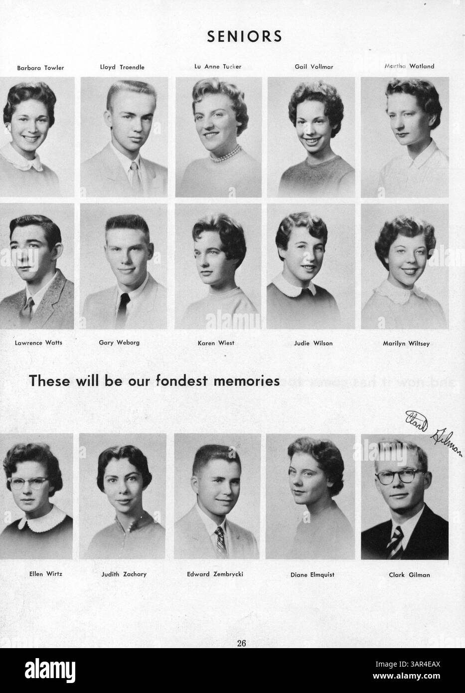 The 1957 Minnetonka High Yearbook, Voyageur 57, preserves the memories ...