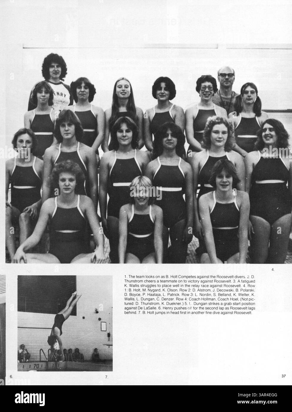 The 1980 Orator Eighty yearbook from Patrick Henry High School features portraits of students ...