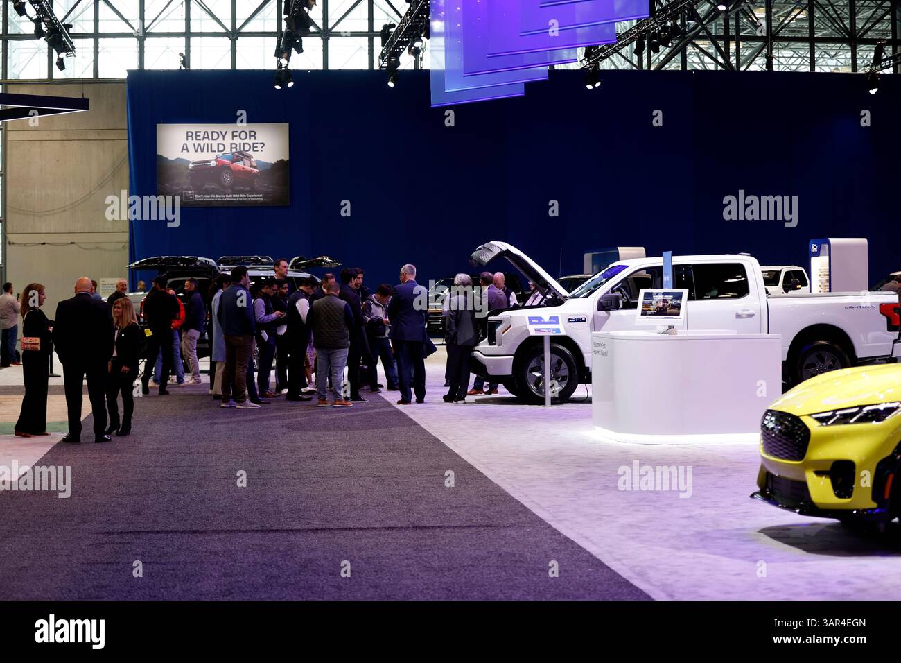 NEW YORK, NEW YORK - APRIL 16, 2025: VIP and members of the press ...