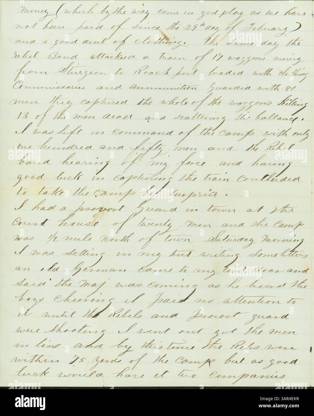 This letter from Sheldon S. Eaton, dated September 26, 1864, recounts ...